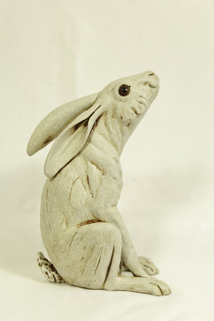 A Gallery of Hares - Pippa Hill Animal Sculpture