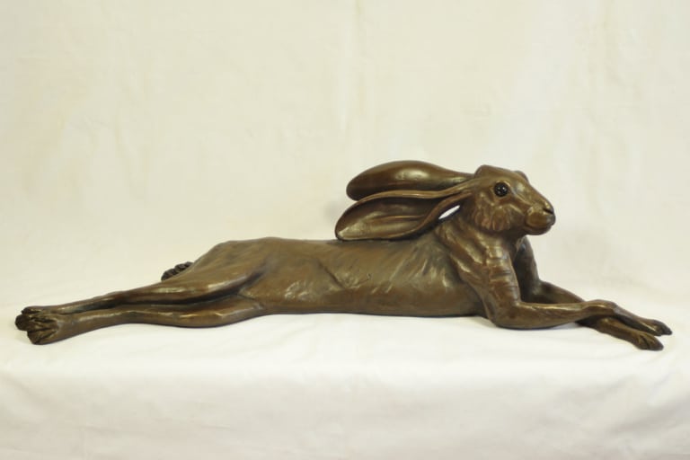 Hares – Pippa Hill Animal Sculpture