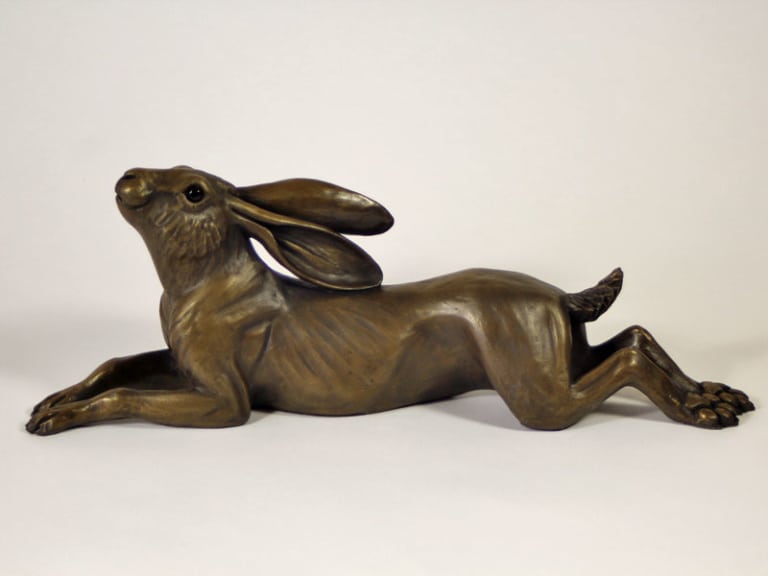 Hares – Pippa Hill Animal Sculpture