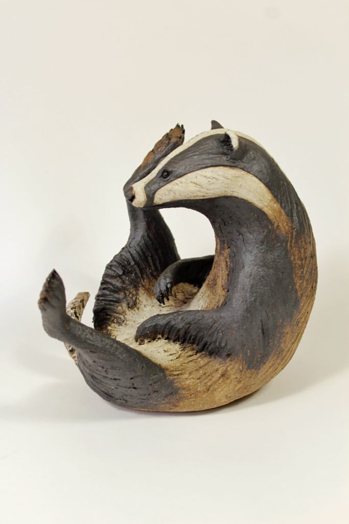 A Gallery of Badgers – Pippa Hill Animal Sculpture