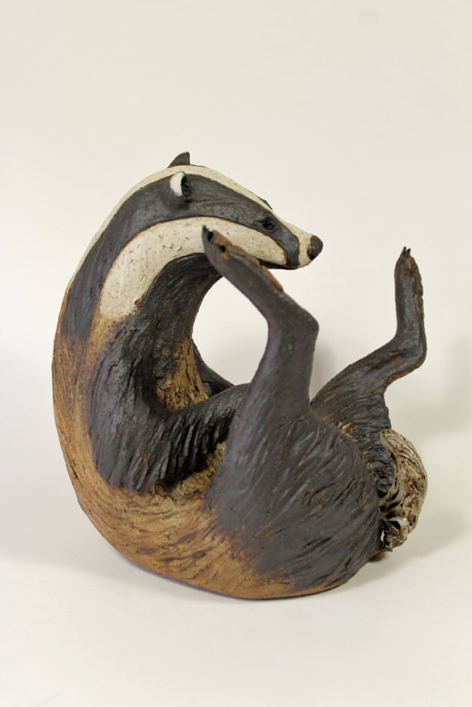 A Gallery of Badgers – Pippa Hill Animal Sculpture