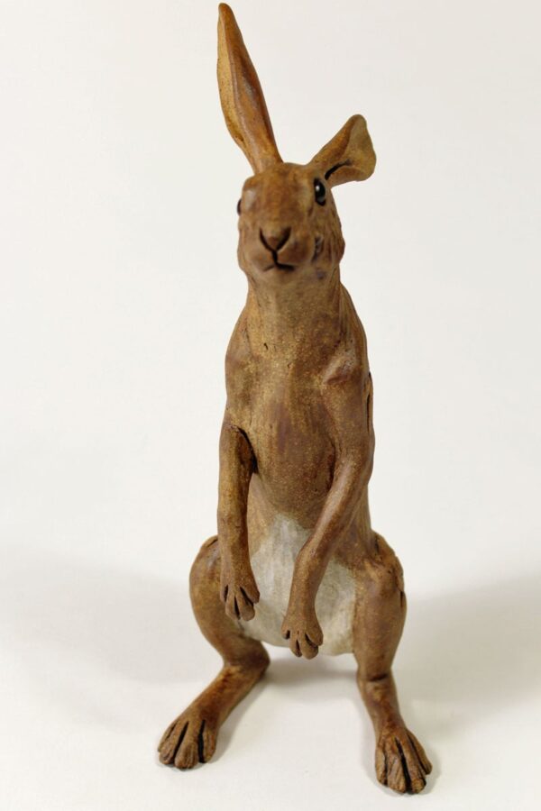 A Gallery of Hares - Pippa Hill Animal Sculpture