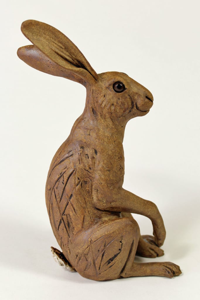A Gallery of Hares - Pippa Hill Animal Sculpture