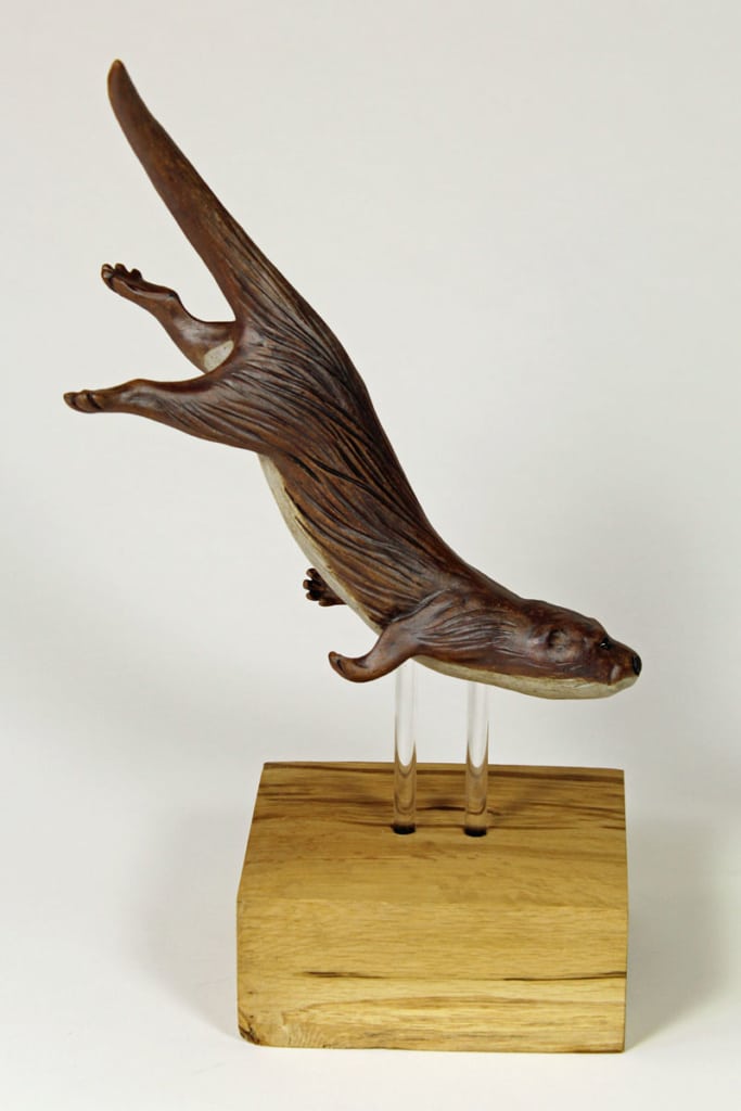 A Ceramic Gallery of Otters – Pippa Hill Animal Sculpture