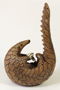 A Gallery of Pangolin Sculptures – Pippa Hill Animal Sculpture