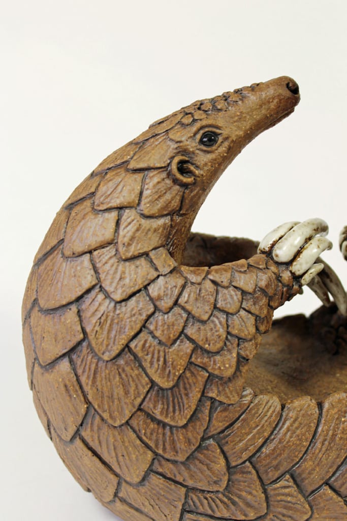 A Gallery of Pangolin Sculptures – Pippa Hill Animal Sculpture