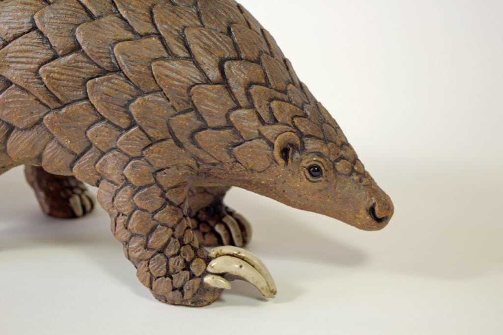 A Gallery of Pangolin Sculptures – Pippa Hill Animal Sculpture